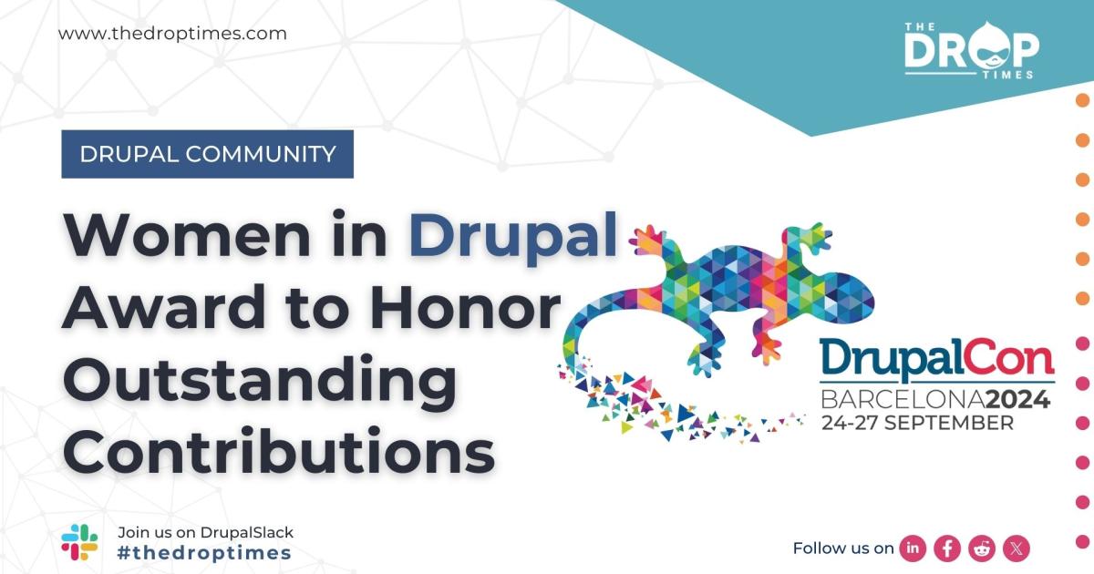 Women in Drupal Award to Honor Outstanding Contributions