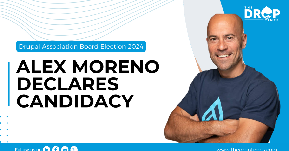 Alejandro Moreno Declares Candidacy for 2024 Drupal Association Board