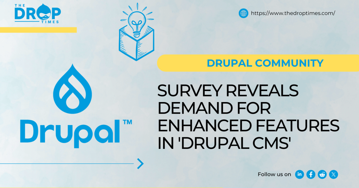 Community Demands Enhanced Out-of-the-Box Features in DrupalCMS