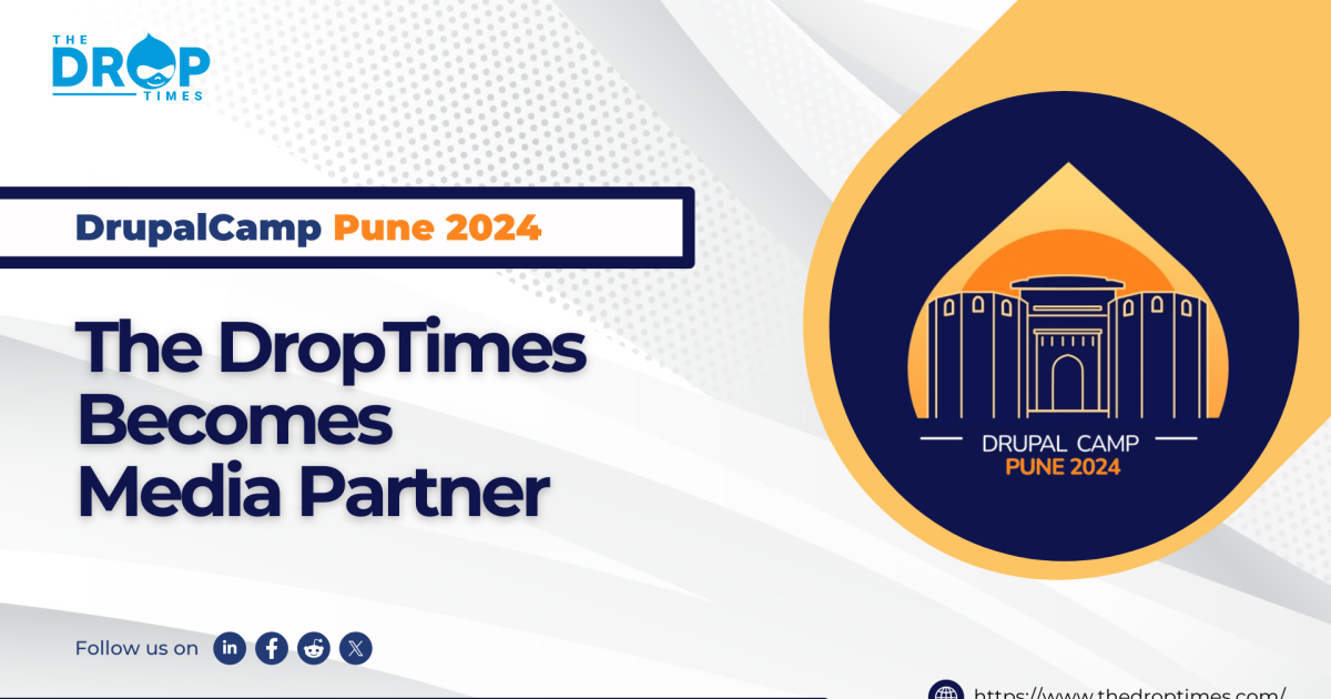 The DropTimes Becomes Media Partner for DrupalCamp Pune 2024