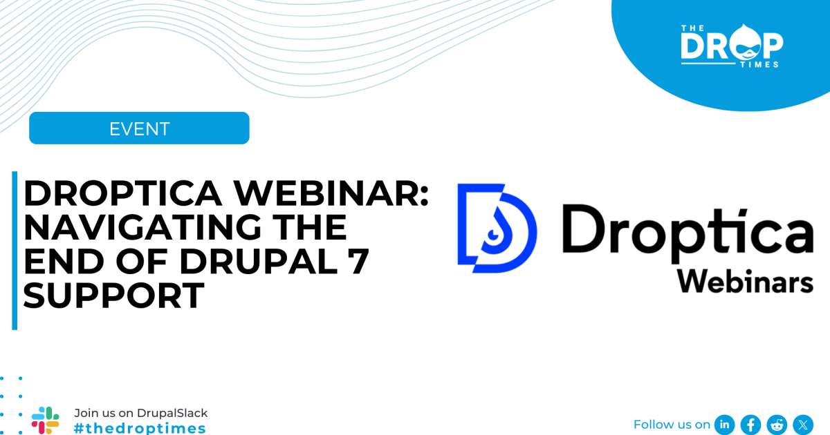 Droptica Webinar: Navigating the End of Drupal 7 Support