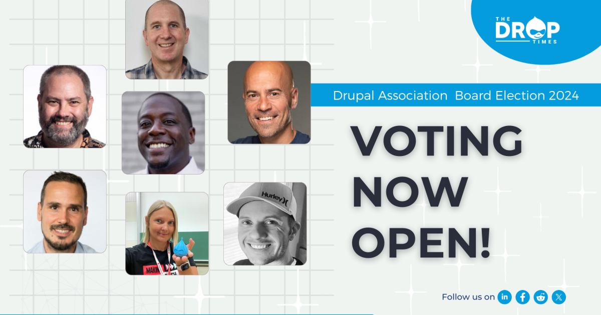 Drupal Association Board Election 2024: Voting Now Open