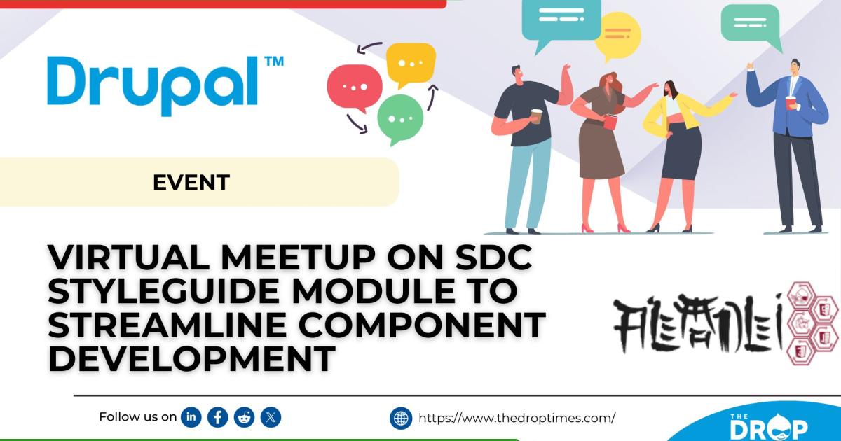 Virtual Meetup on SDC Styleguide Module to Streamline Component Development