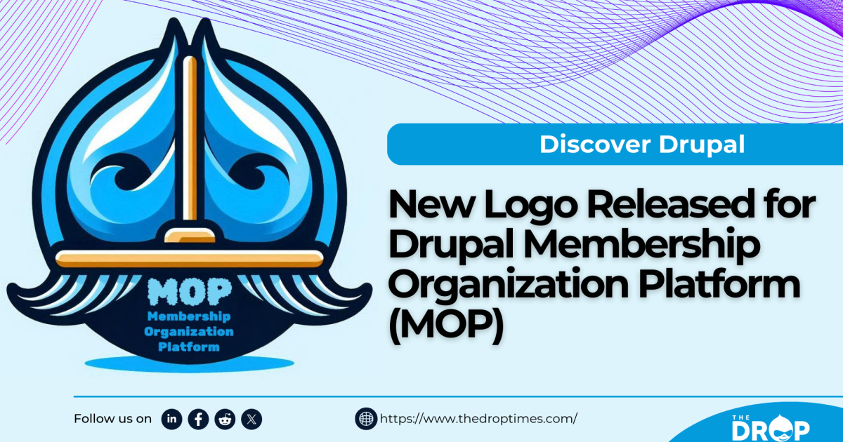 New Logo Released for Drupal Membership Organization Platform (MOP)