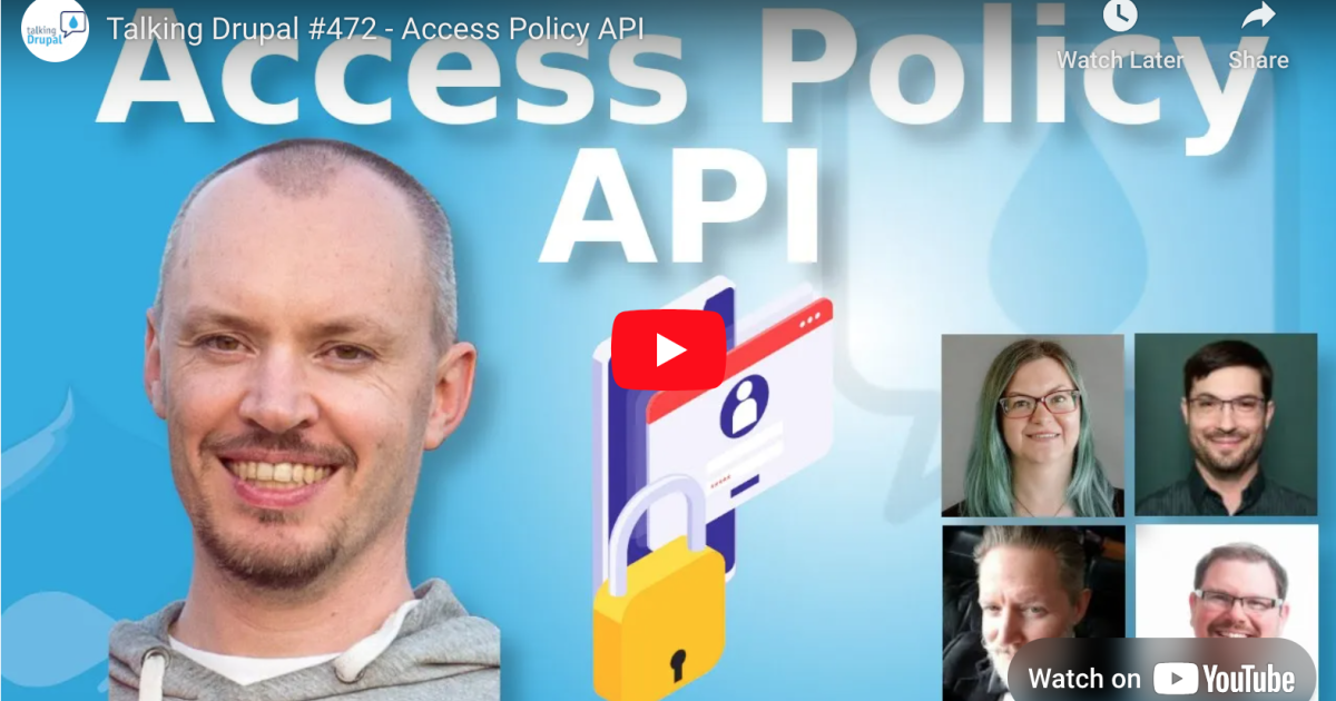Exploring Drupal's Access Policy API and the Visitors Module