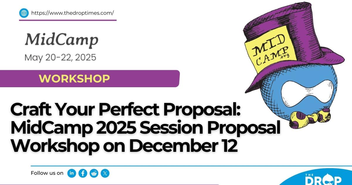 MidCamp 2025 Session Proposal Workshop on December 12