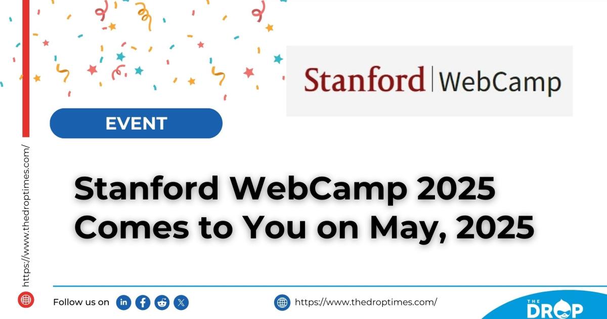 Stanford WebCamp 2025 Comes to You on May, 2025