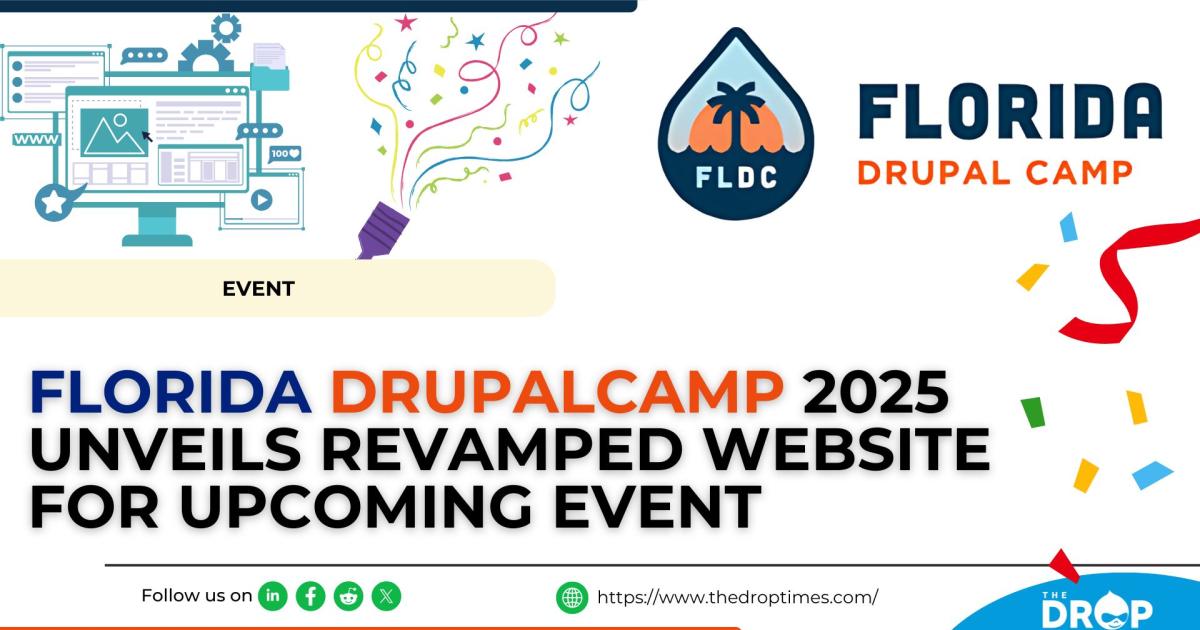 Florida DrupalCamp 2025 Unveils Revamped Website for Upcoming Event