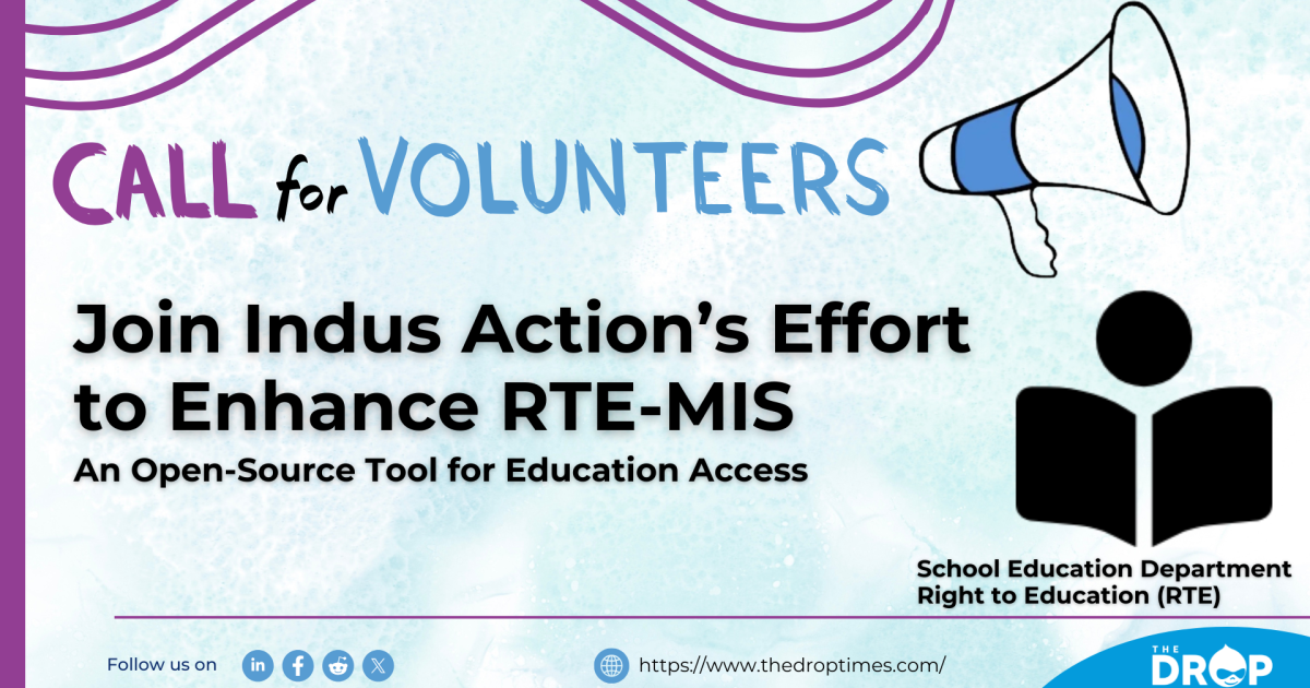 Join Indus Action’s Effort to Enhance RTE-MIS, an Open-Source Tool for Education Access