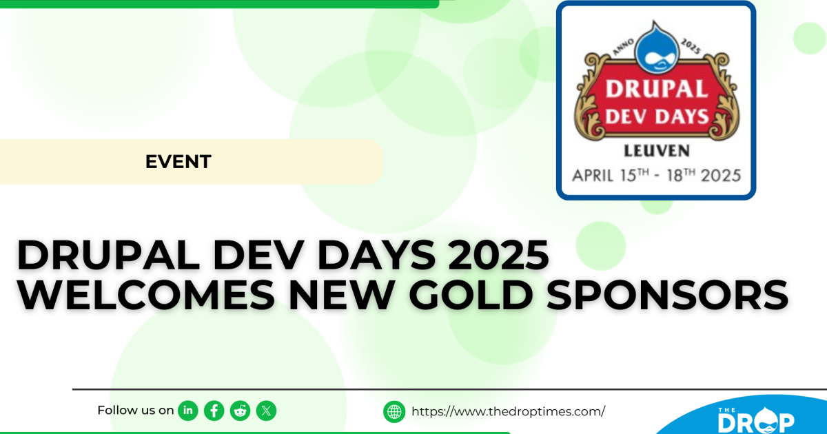 Drupal Dev Days 2025 Welcomes New Gold Sponsors