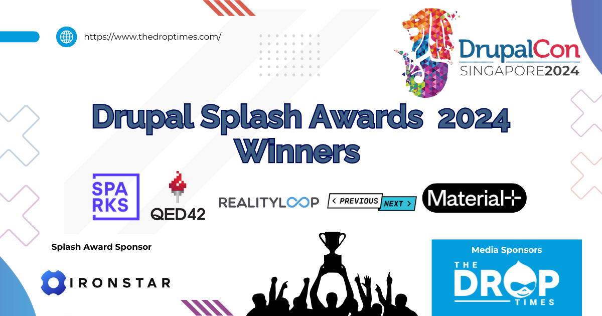 Winners of the First-Ever Splash Awards Asia Announced at DrupalCon Singapore 2024