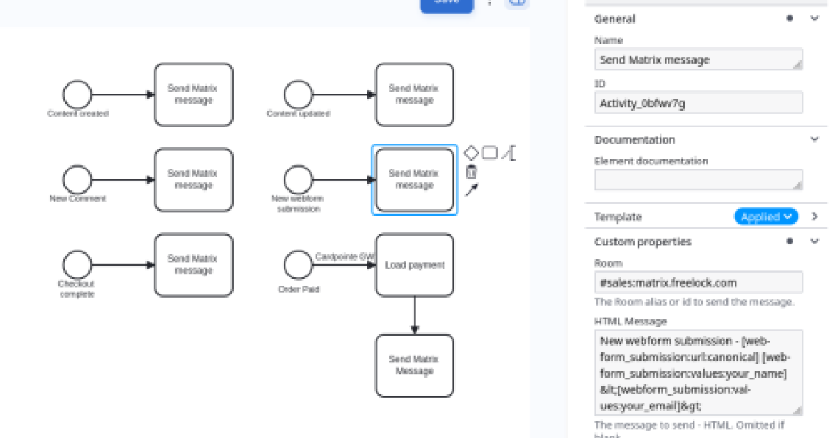 Automating Notifications to Matrix Using Drupal Modules