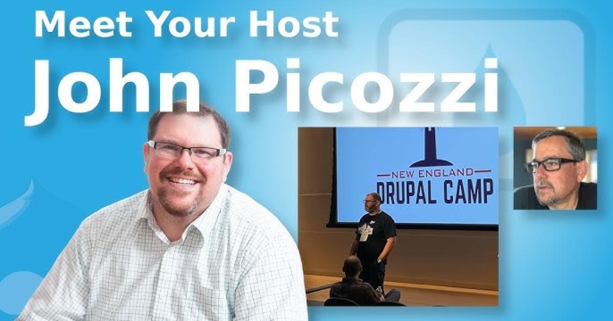 Talking Drupal #482: A Conversation with John Picozzi