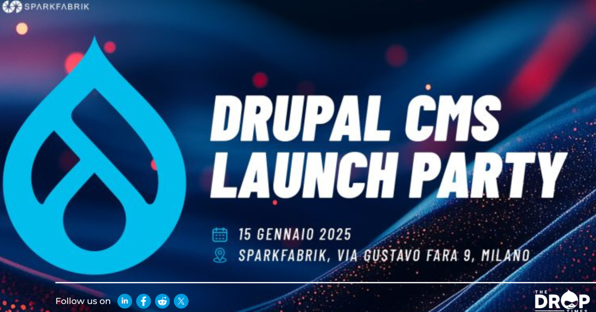 SparkFabrik Hosts Event to Celebrate Drupal CMS Launch on January 15, 2025