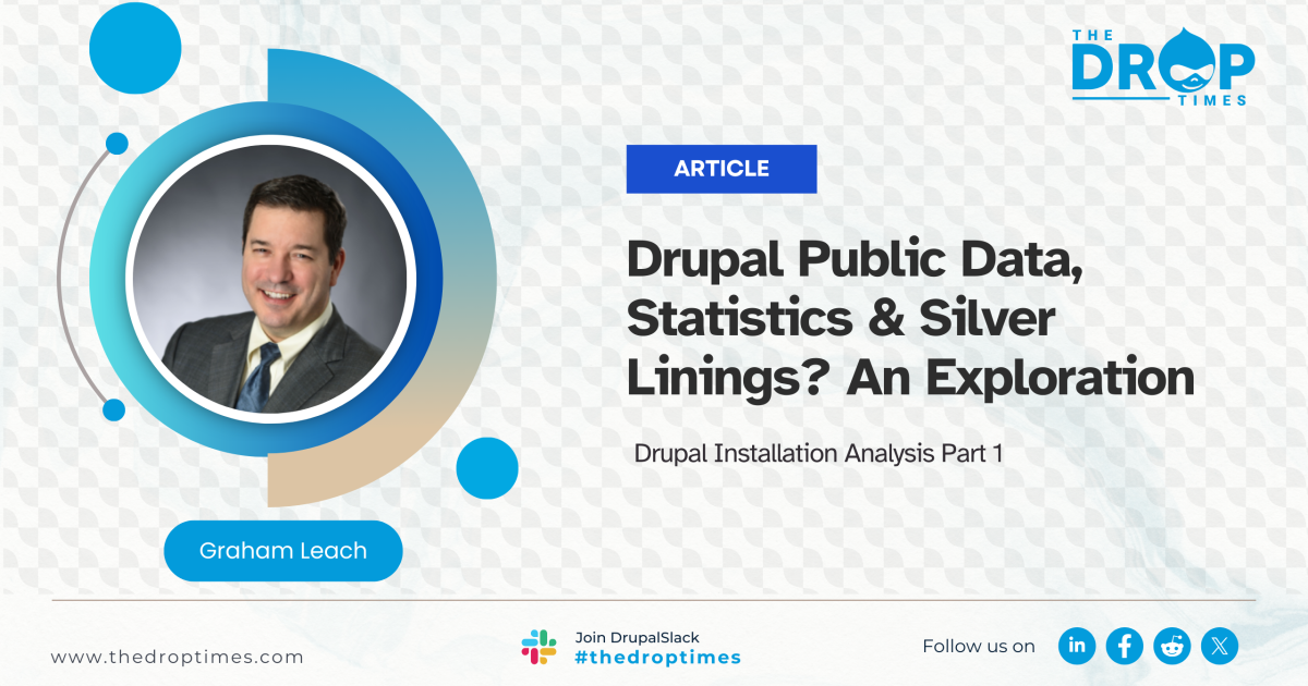 Drupal Public Data, Statistics & Silver Linings? An Exploration