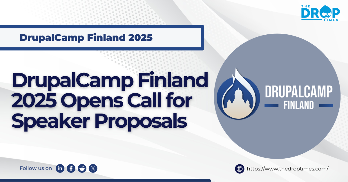 DrupalCamp Finland 2025 Opens Call for Speaker Proposals
