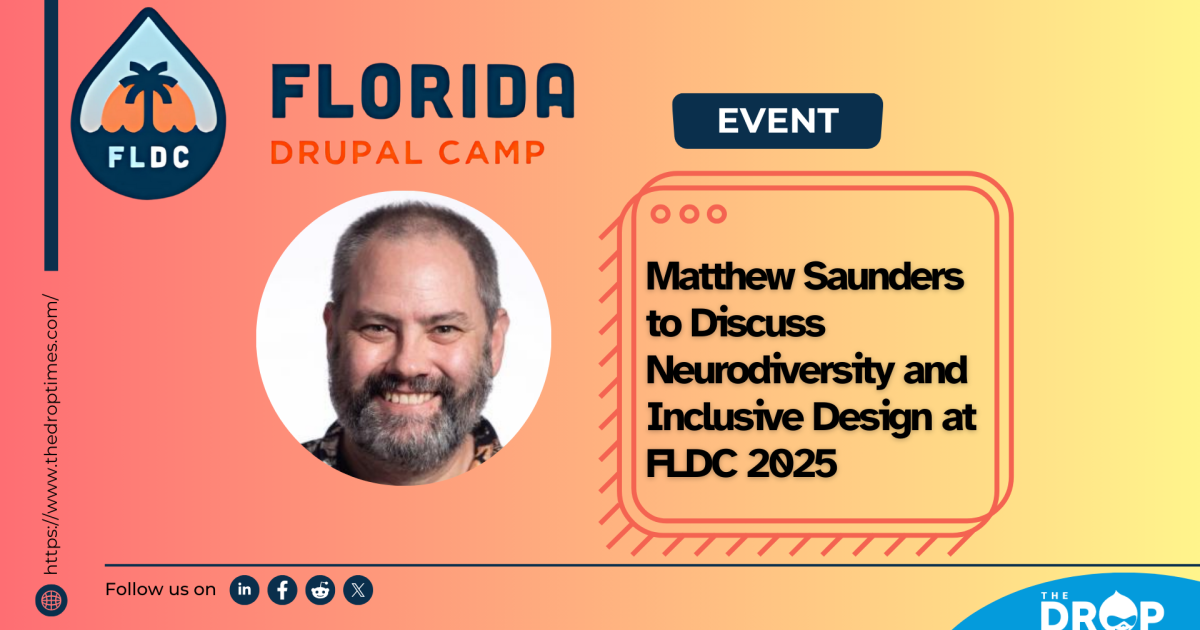 Matthew Saunders to Discuss Neurodiversity and Inclusive Design at FLDC 2025