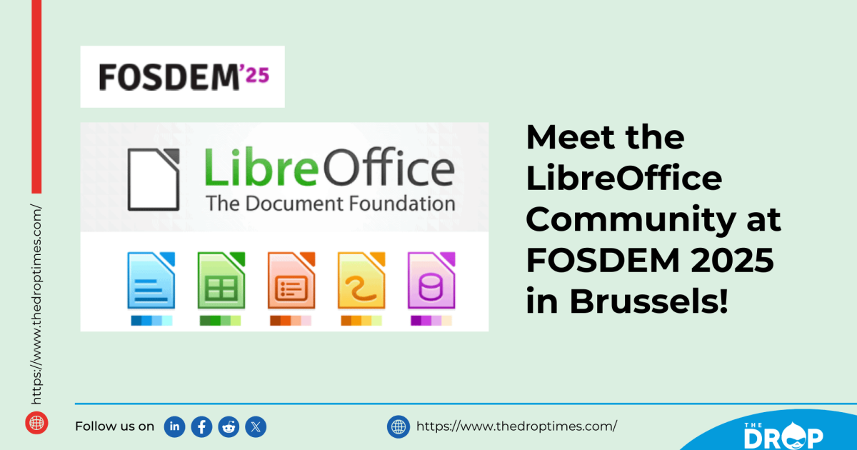 Meet the LibreOffice Community at FOSDEM 2025 in Brussels!