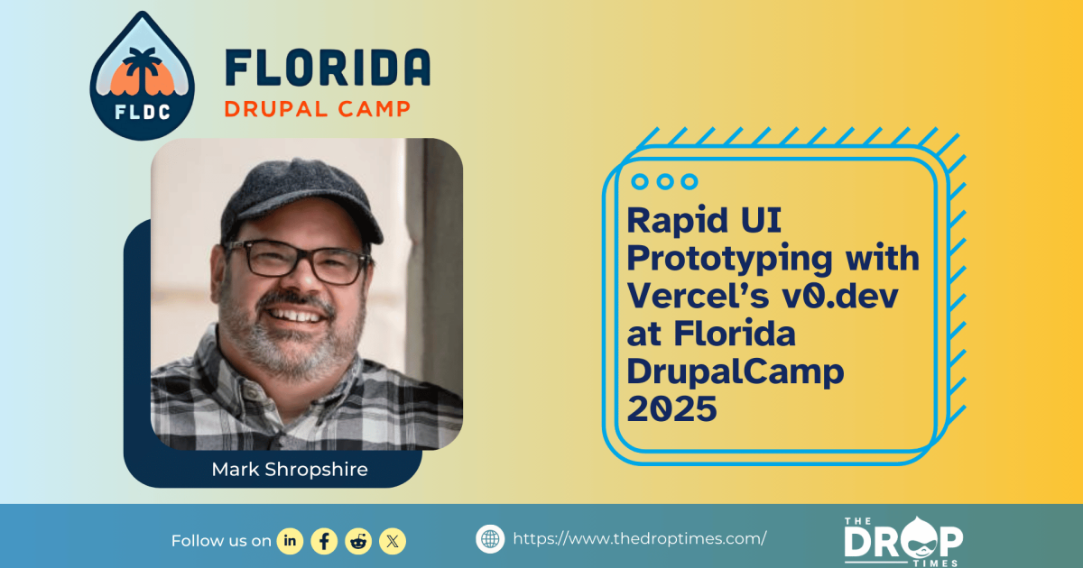 Rapid UI Prototyping with Vercel’s v0.dev at Florida DrupalCamp 2025