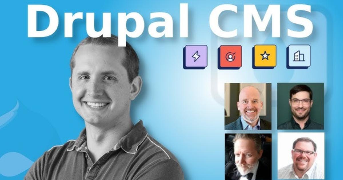 Talking Drupal #484 Explores Drupal CMS Features and Roadmap