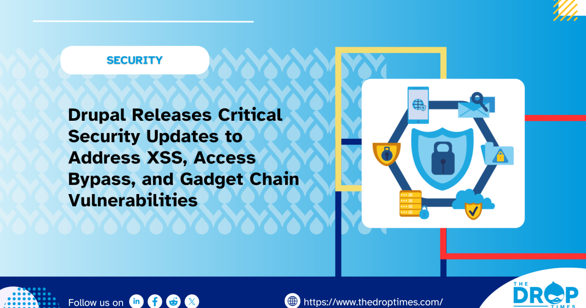 Drupal Releases Critical Security Updates To Address Xss Access Bypass And Gadget Chain
