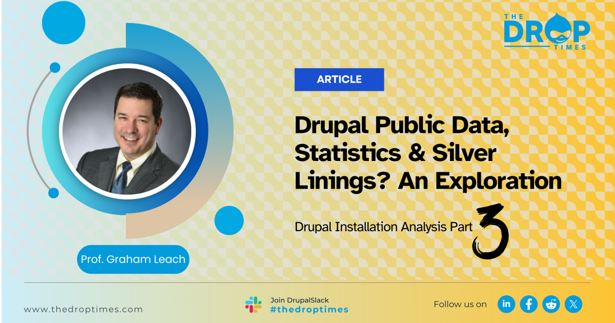 Drupal Public Data, Statistics & Silver Linings? An Exploration #3