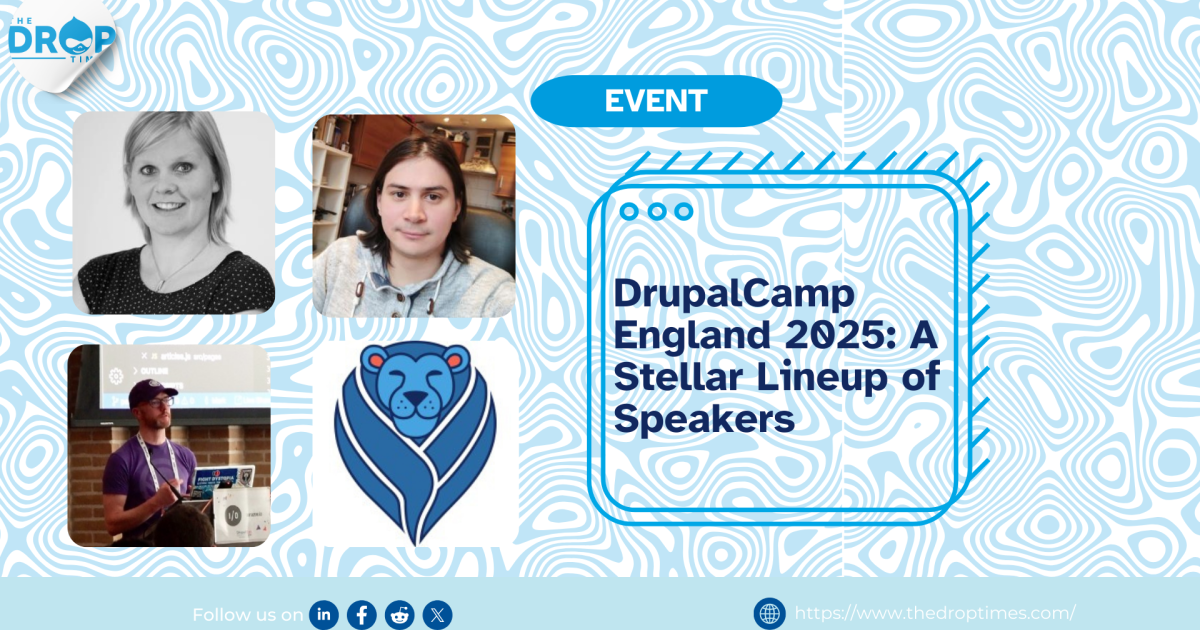 DrupalCamp England 2025: A Stellar Lineup of Speakers