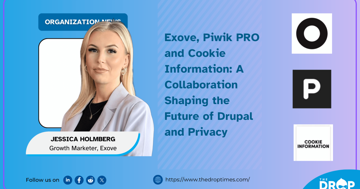Exove, Piwik PRO and Cookie Information: A Collaboration Shaping the Future of Drupal and Privacy