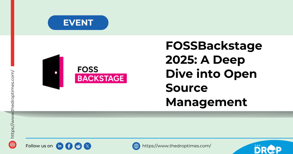 FOSSBackstage 2025: A Deep Dive into Open Source Management