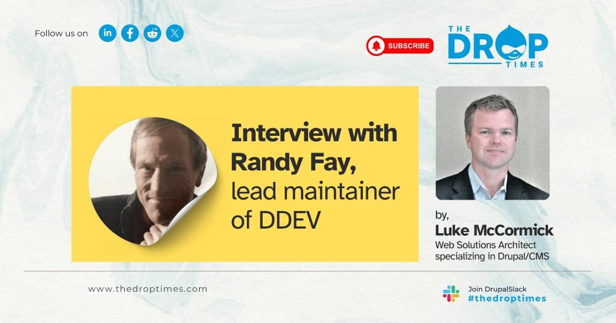 Video Interview with DDEV Maintainer Randy Fay Now on YouTube