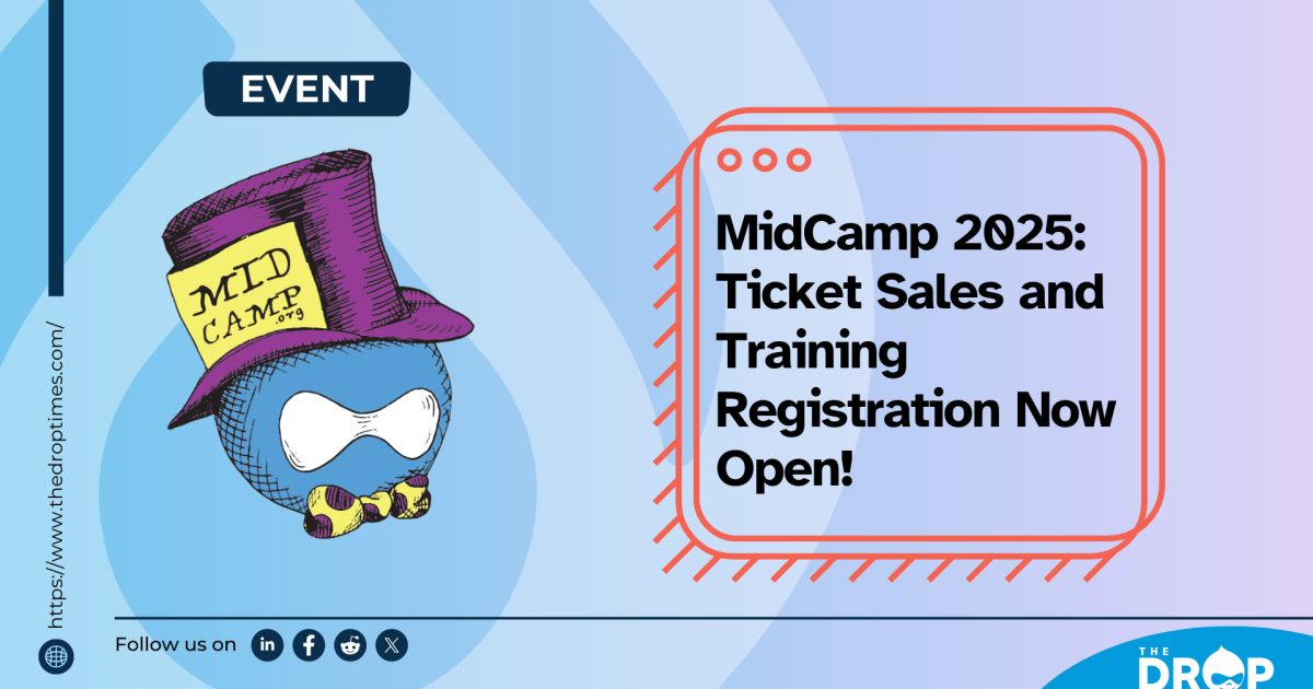 MidCamp 2025: Ticket Sales and Training Registration Now Open!