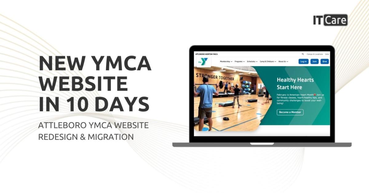 Attleboro Norton YMCA Launches Redesigned Website in 10 Days