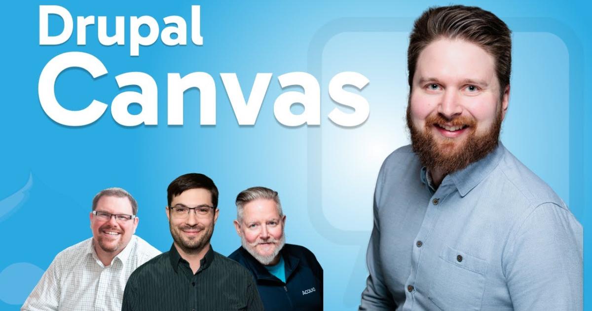 Drupal Canvas Unveiled: What’s Next for Site Building (Talking Drupal Episode #518)