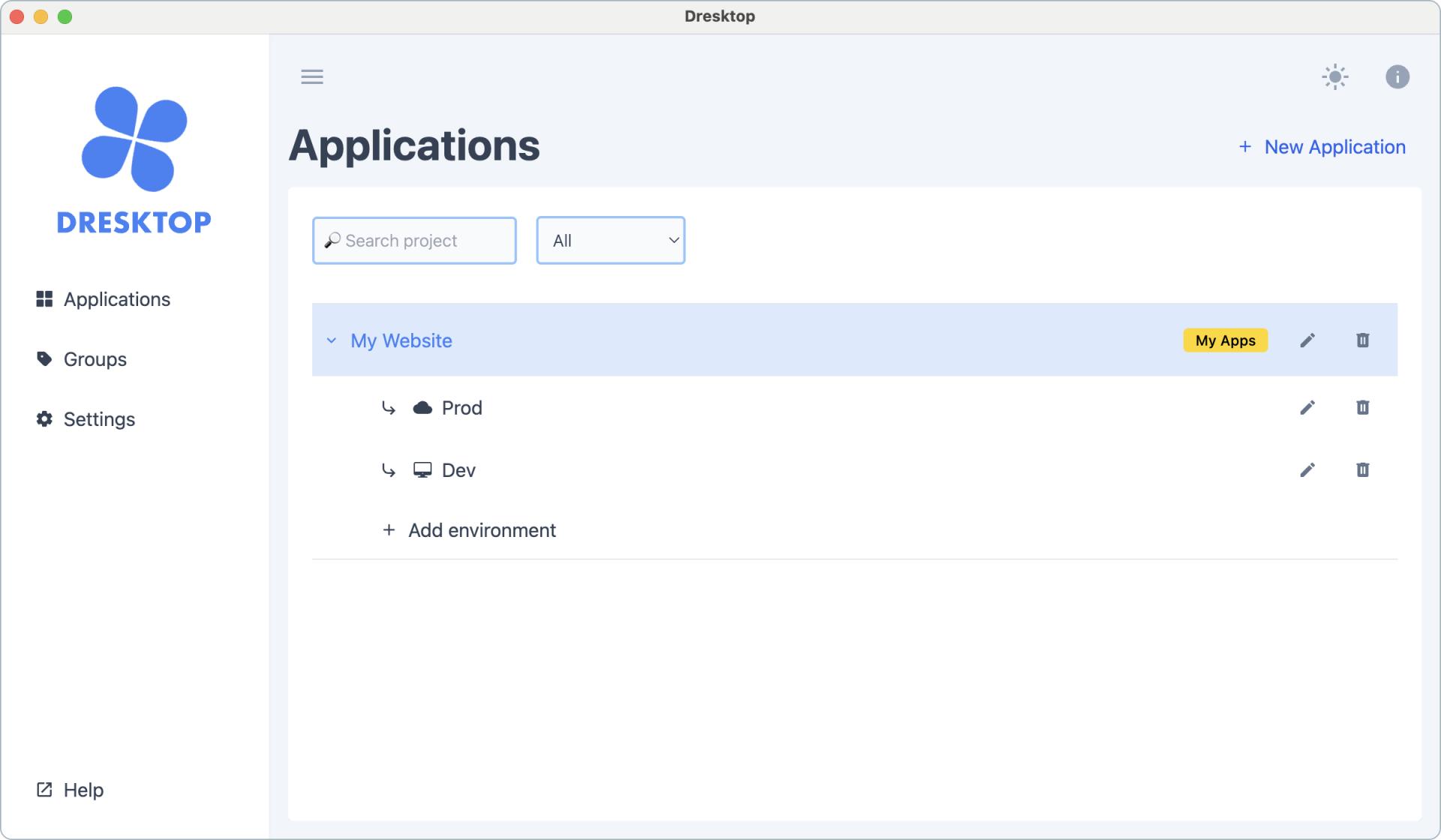 Getting Started With Dresktop Managing Local Drupal Environments 0203