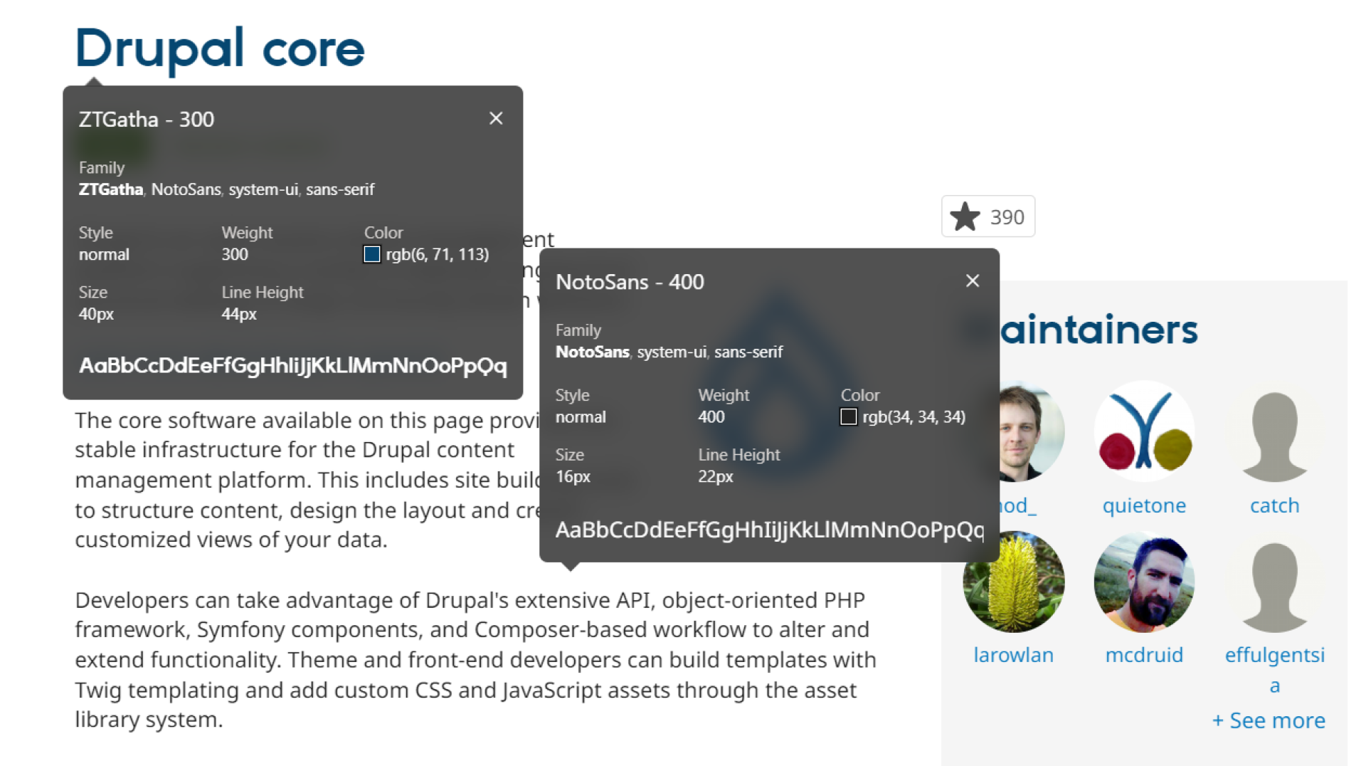 Drupal.org Gets a Makeover with New Fonts