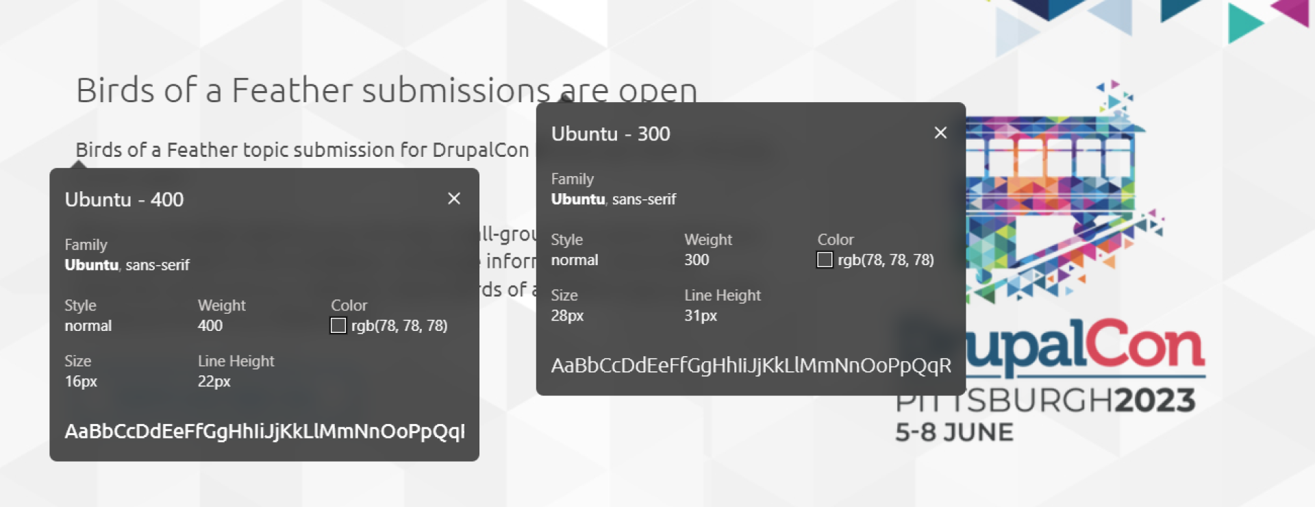 Drupal.org Gets a Makeover with New Fonts