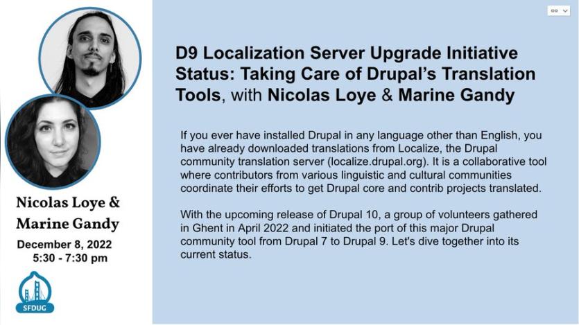 D9 Localization Server Upgrade Initiative Status