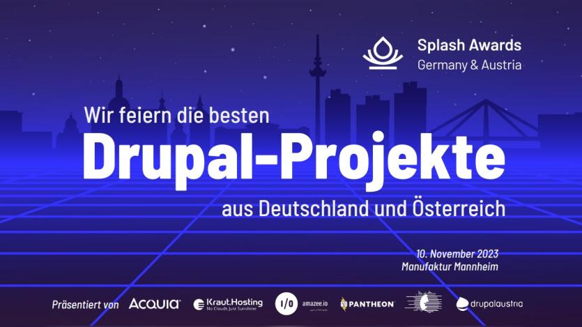 Splash Awards Germany & Austria 2023: Celebrating Drupal Excellence