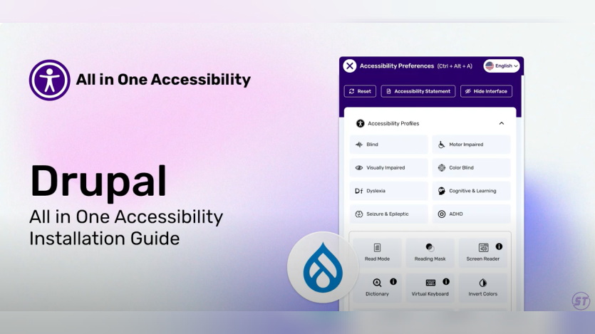 Skynet Technologies' All in One Accessibility Drupal Module for Enhanced Website Inclusivity
