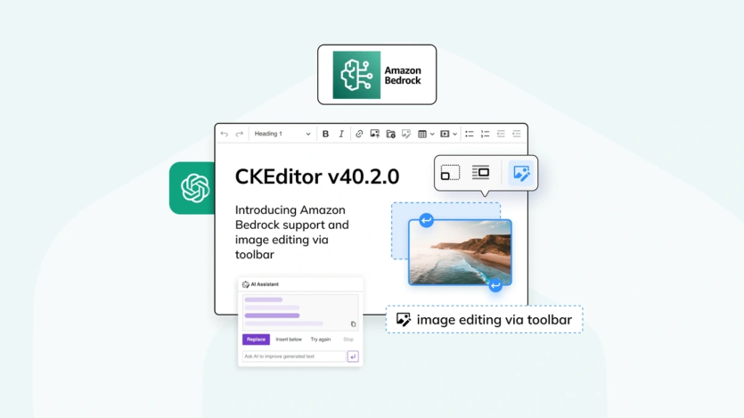 CKEditor 5 Release: AI Assistant Support, Image Editing, and ...