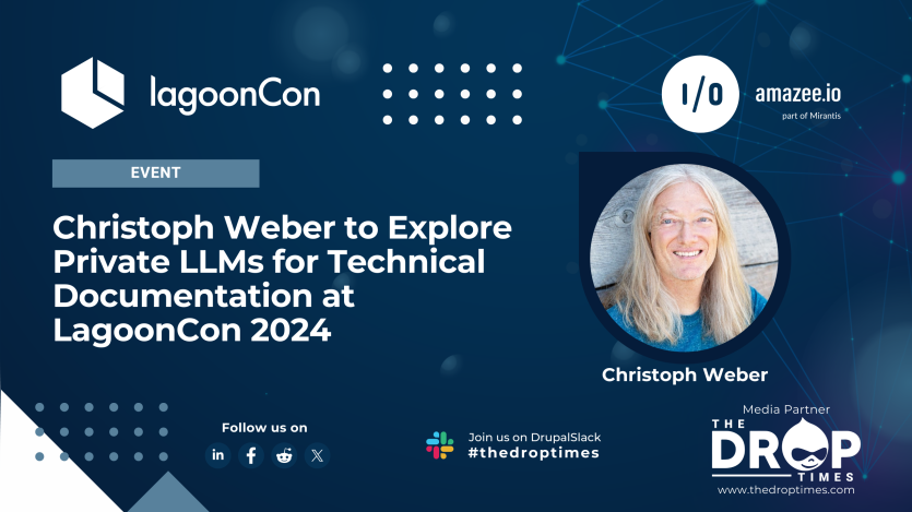Christoph Weber to Explore Private LLMs for Technical Documentation at LagoonCon 2024