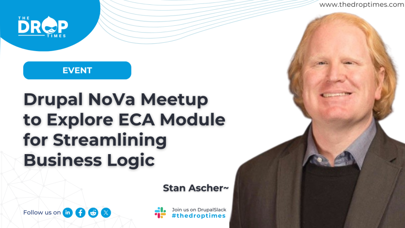 Drupal Nova Meetup To Explore Eca Module For Streamlining Business Logic