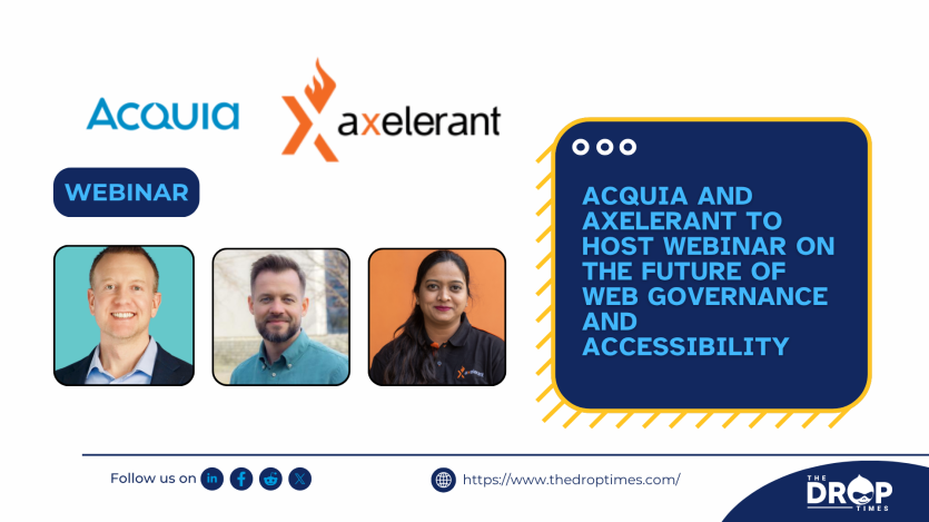 Acquia and Axelerant to Host Webinar on the Future of Web Governance and Accessibility