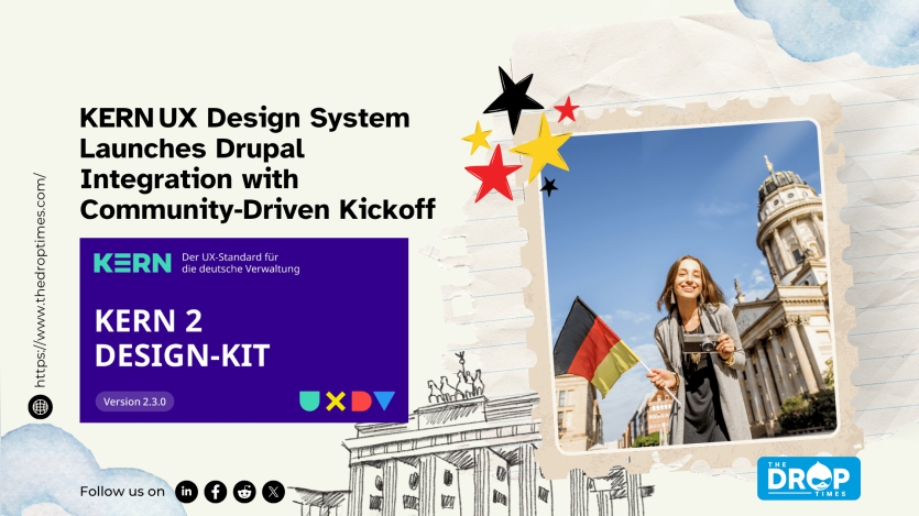 KERN UX Design System Launches Drupal Integration with Community‑Driven ...