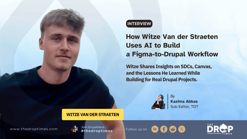 How Witze Van der Straeten Uses AI to Build a Figma-to-Drupal Workflow