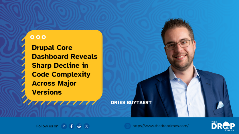 Drupal Core Dashboard Reveals Sharp Decline in Code Complexity Across Major Versions